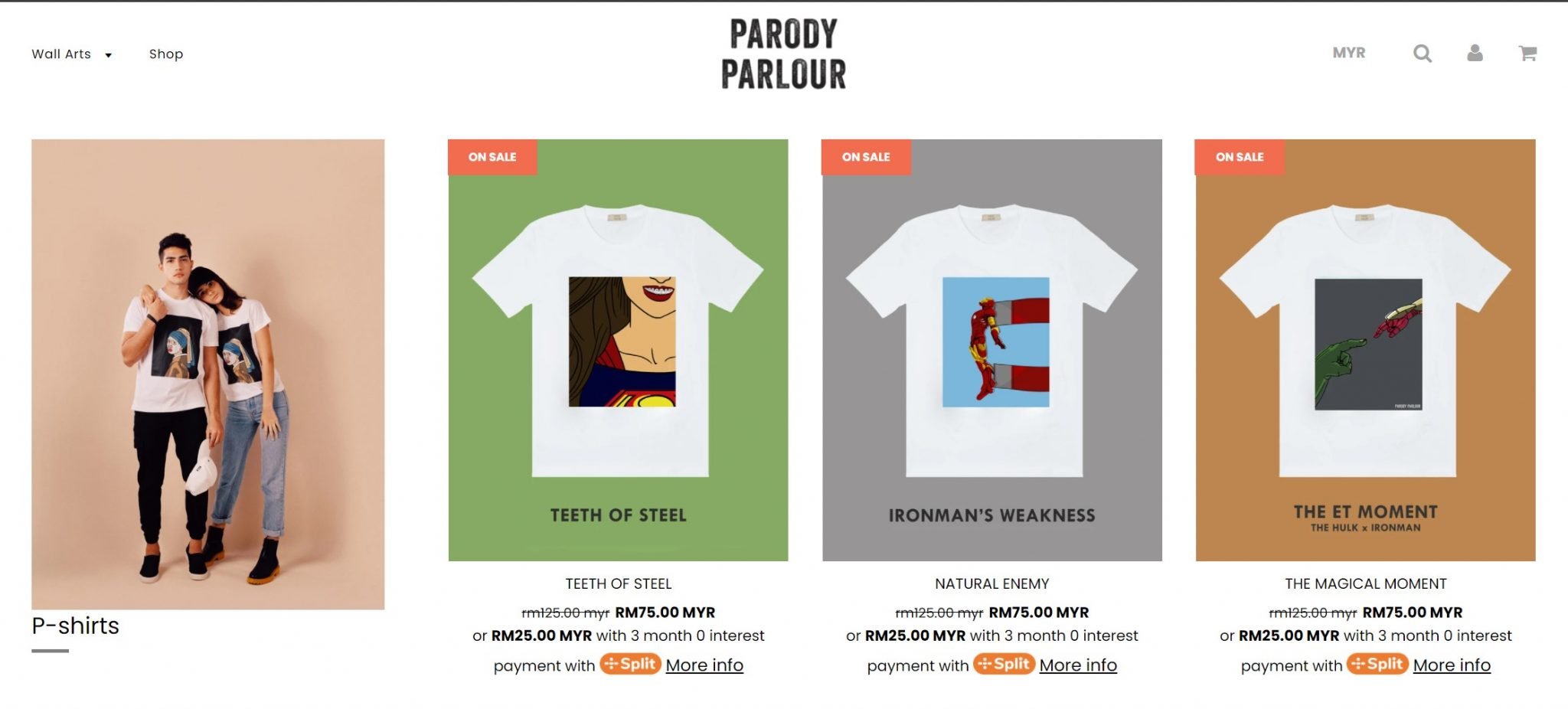 Parody Parlour | Pop Art - Lemon Code Malaysia