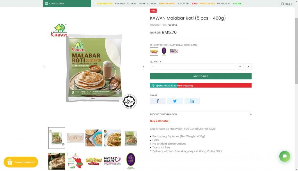 Kawan Food | Frozen Food - Website Design KL | App & Mobile Developer ...